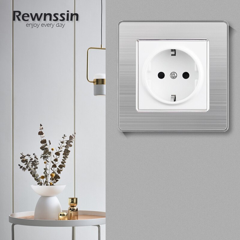 Wall Socket Eu Standard Electrical Socket Ac110v 2 Grandado