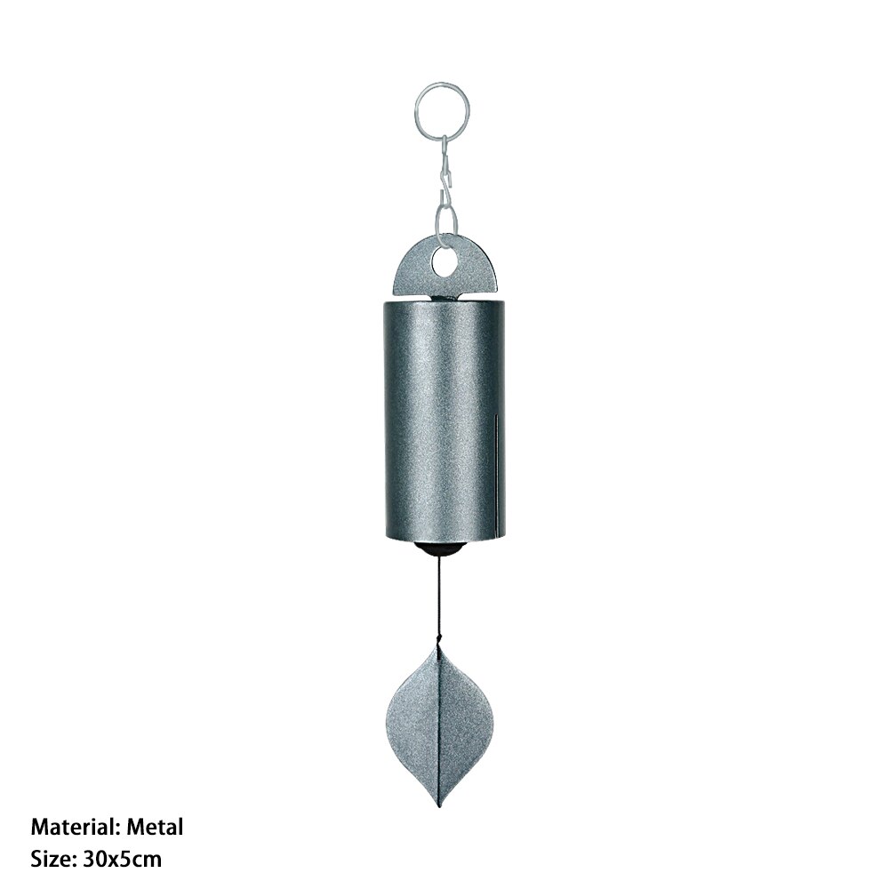 Silver Vintage Heroic Windbell Metal Wind Chimes D... – Grandado