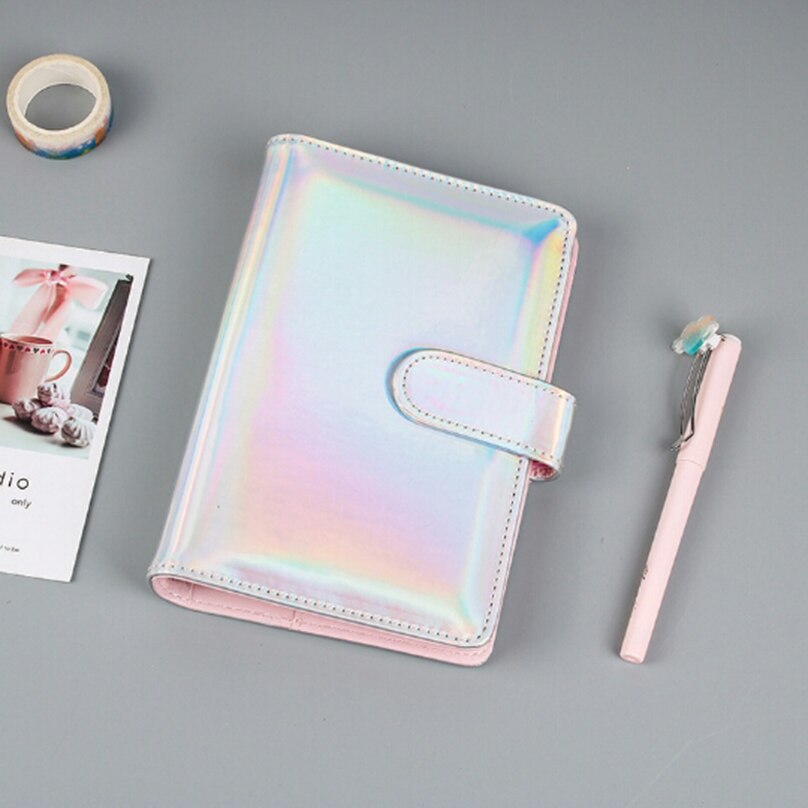 A6 PU Leather Notebook Binder Refillable 6 Ring Bi... – Vicedeal