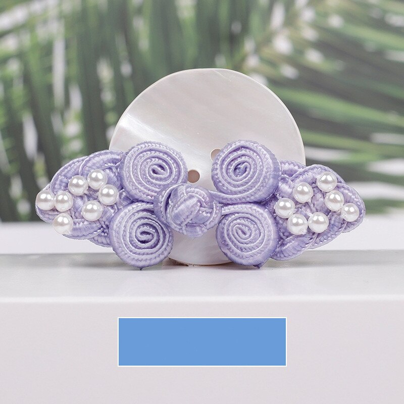 5 Pairs Flower Chinese Handmade Cheongsam Buttons ... – Grandado