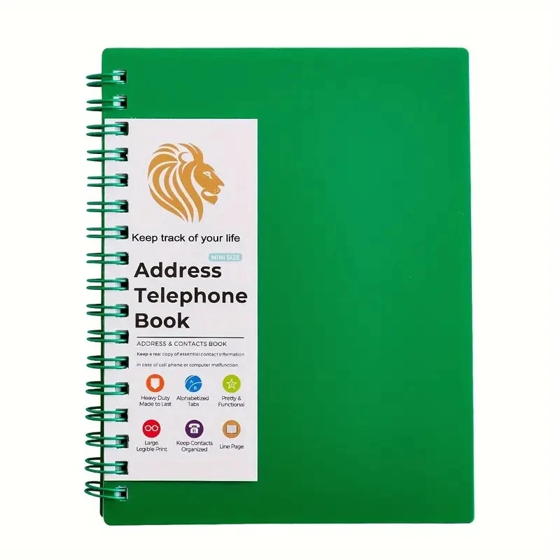 MINI Size Notebook Telephone Address & Birthday Bo... – Grandado