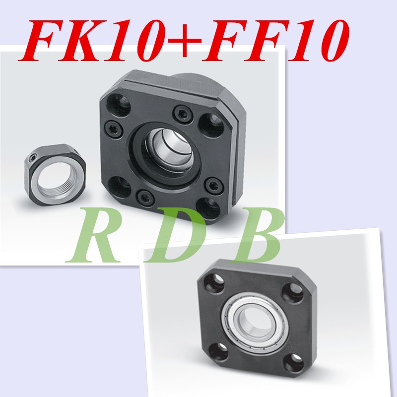 SFU1204 ballscrew end support FK/FF10 set :1pc FK1... – Grandado
