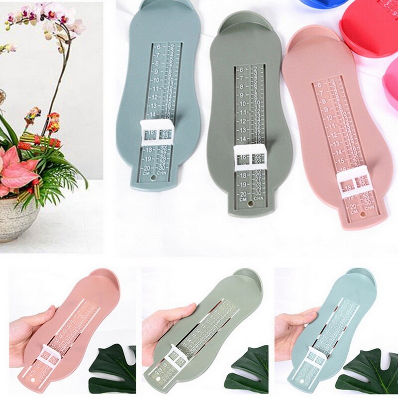 3 colors Baby Foot Ruler Kids Foot Length Measurin... – Vicedeal