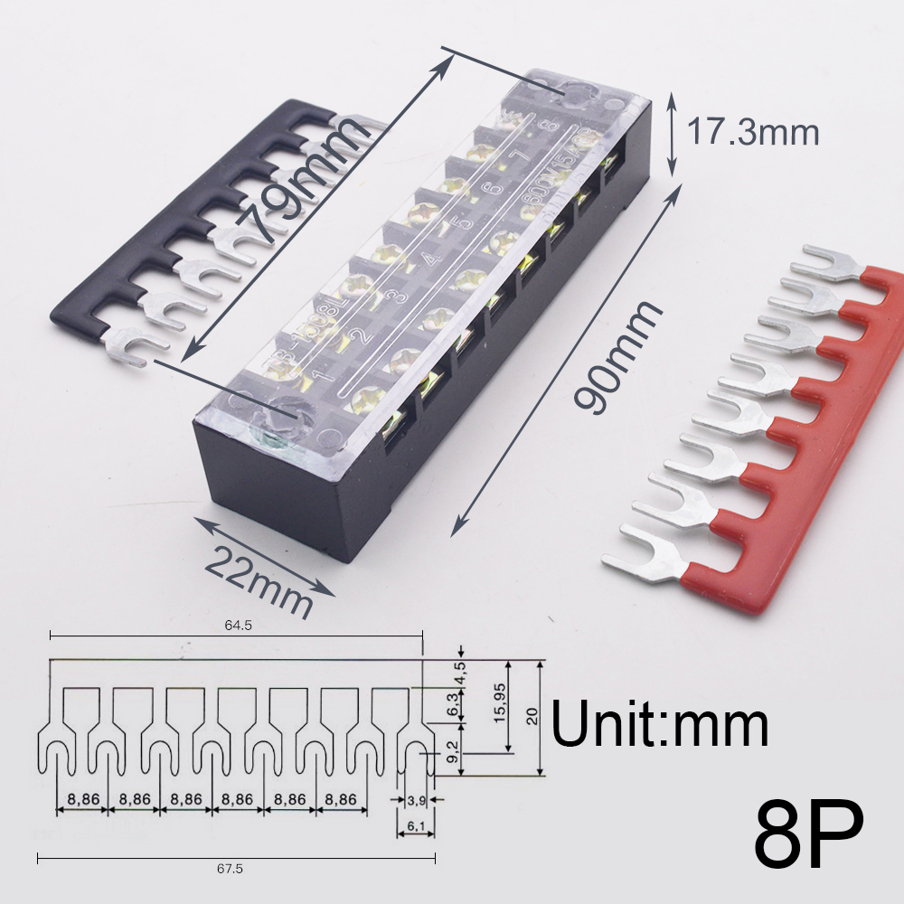 Brass Junction Box Electrical Screw Terminal Block... – Grandado