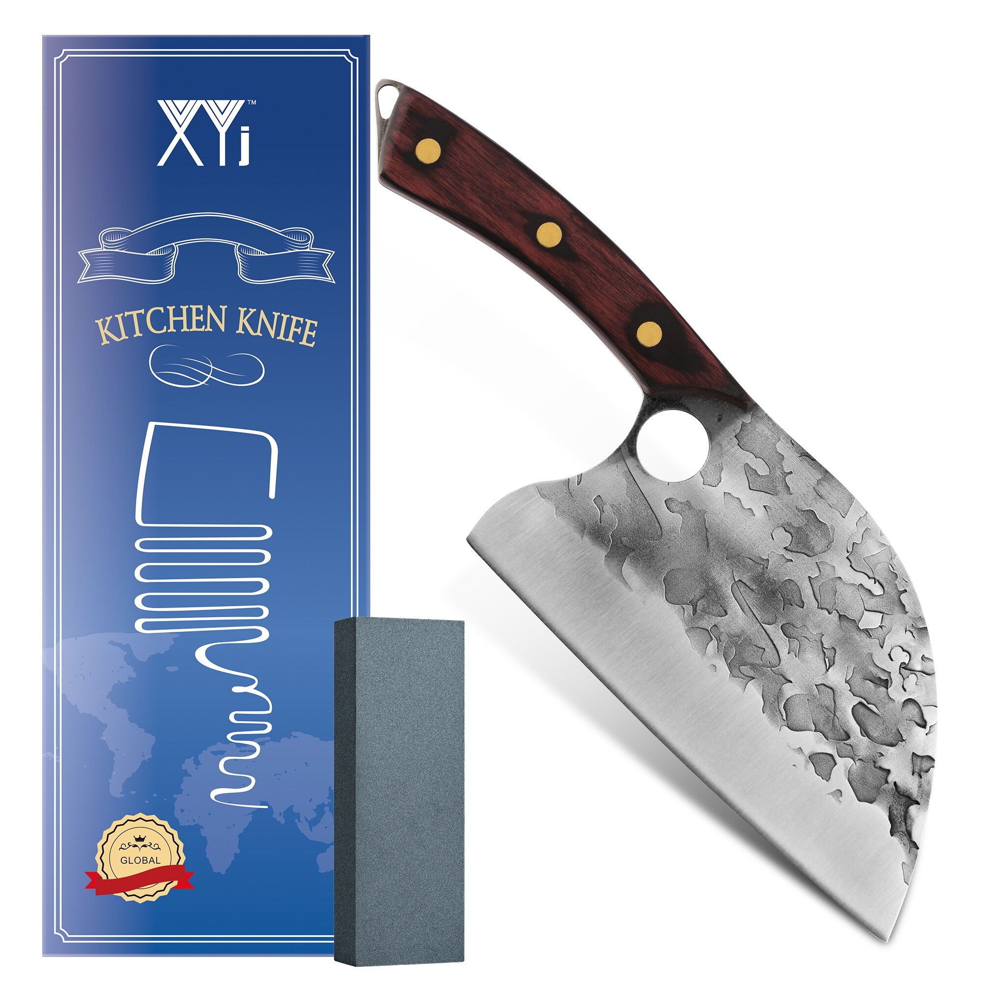 XYj Full Tang Cleaver Butcher 7'' INCH Kni... – Vicedeal