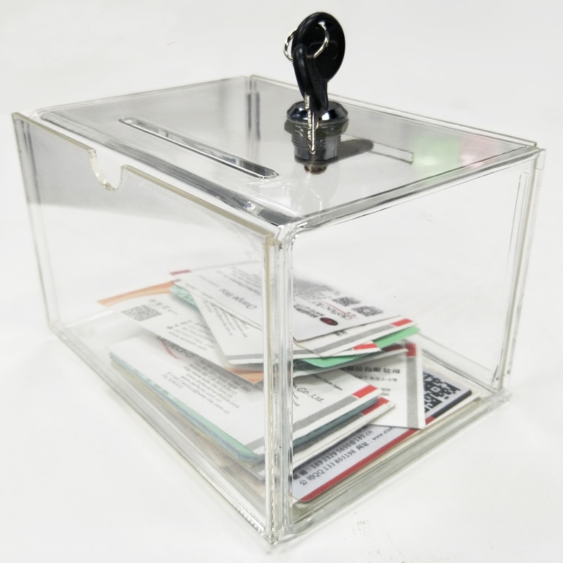 Counter Acrylic Donation Collection Box,Perspex Ch... – Vicedeal