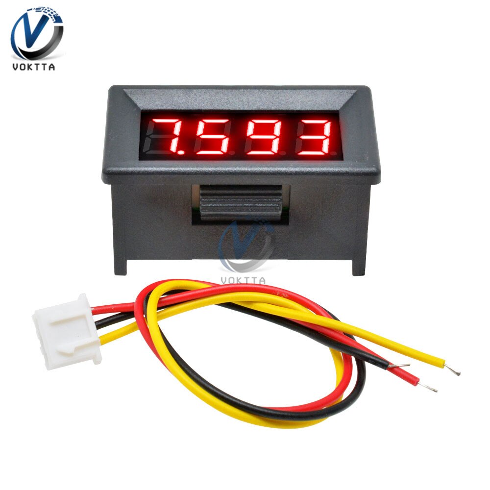 Dc 0-100V 4 Bits Mini Digitale Voltmeter Digitale ... – Vicedeal