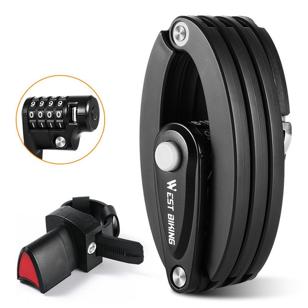 Fietsslot Opvouwbare Wachtwoord Roest-Proof Anti D... – Grandado
