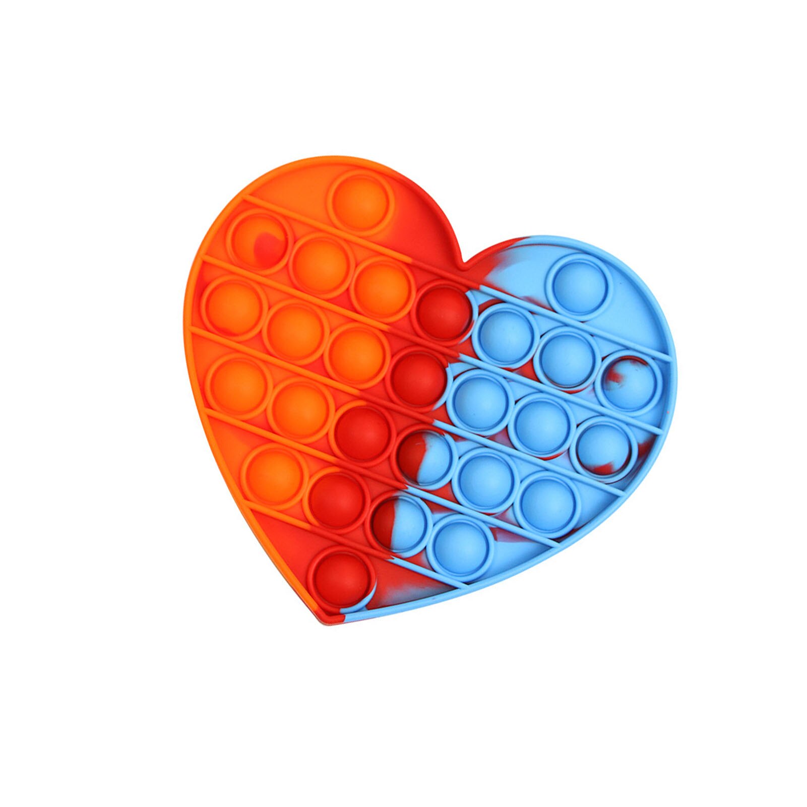 1PC Push Bubble Pop Sensory Fidget Toy Autism Squi... – Grandado