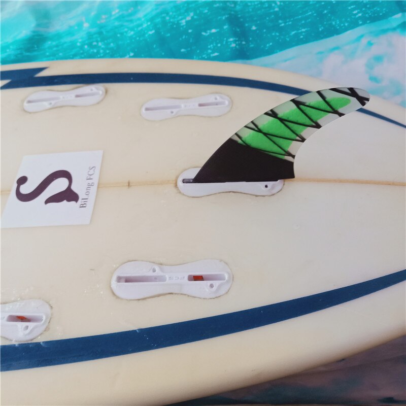 BiLong FCS II Surfboard tail rudder fin fiber sing... – Grandado