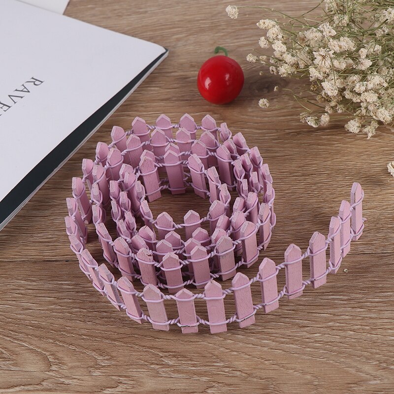 100cm*3cm DIY Mini Small Fence Barrier Wooden Craf... – Vicedeal