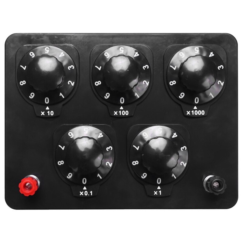 Black Resistance Box Iron Variable Decade Resistor... – Grandado