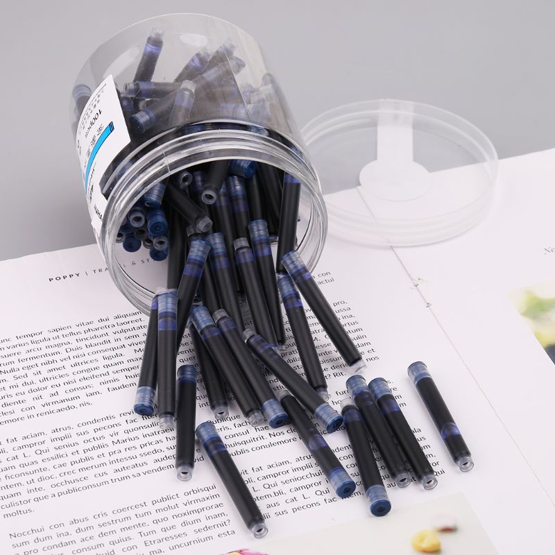 Jinhao 100pcs Universal Erasable Blue Fountain Pen... – Vicedeal