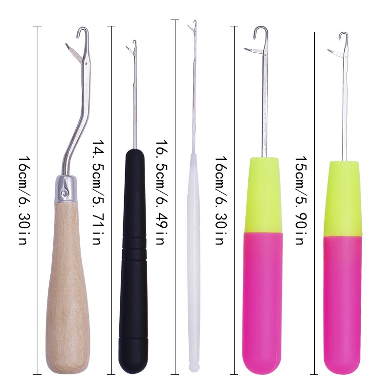 Nonvor Hand Sewing Needles Plastic Handle Crochet ... – Grandado