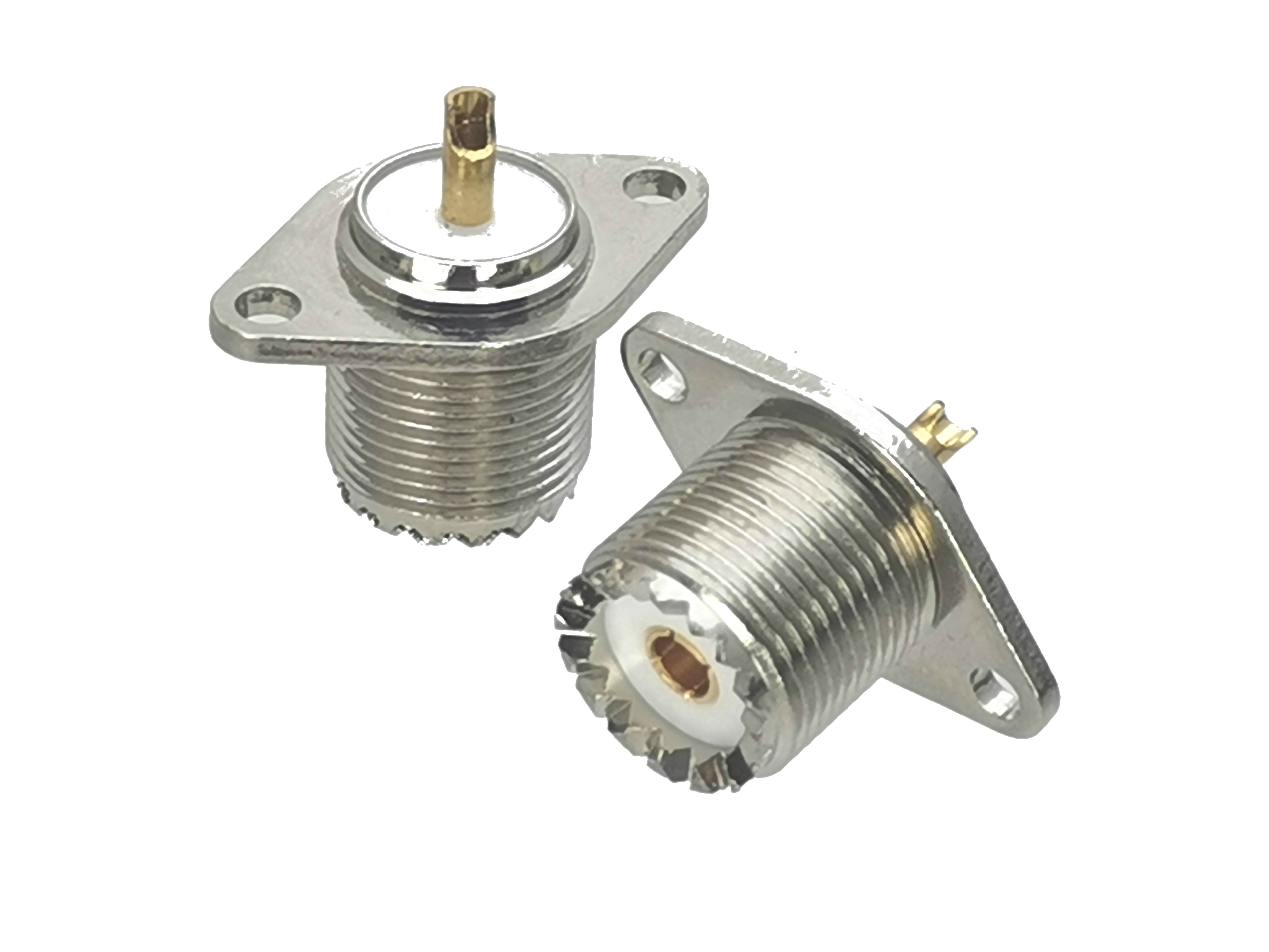 1Pcs SL16 UHF SO239 female 2 hole Female Jack with... – Grandado