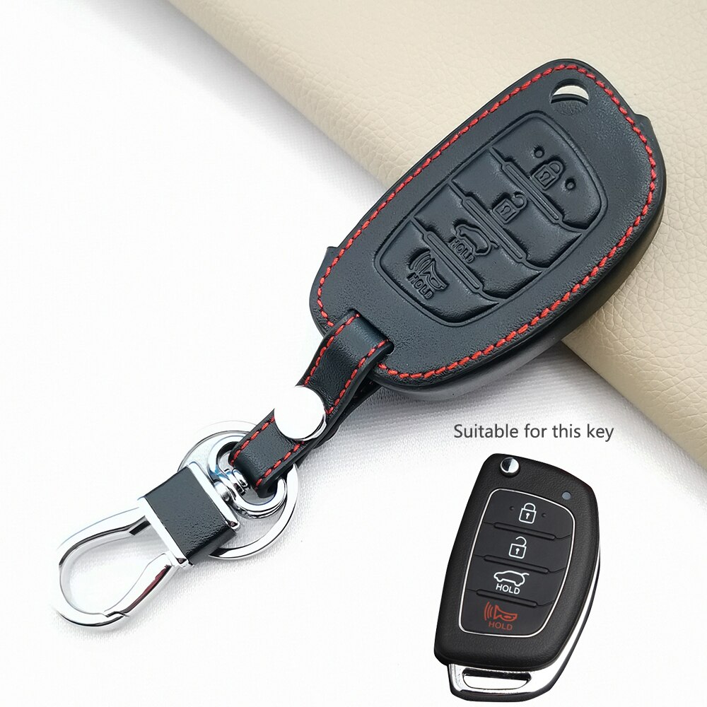Carrying Leather Key Cover Case For Hyundai Creta ... – Vicedeal