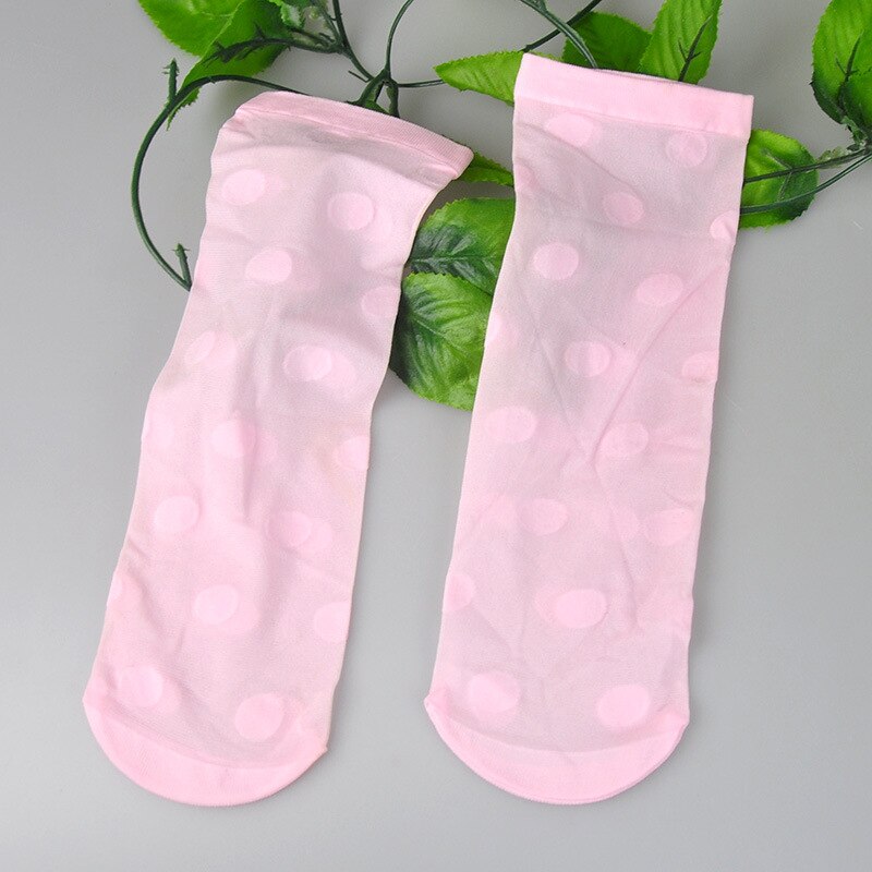 OMSJ Black/Pink Retro Sheer Mesh Heart Print Trans... – Vicedeal