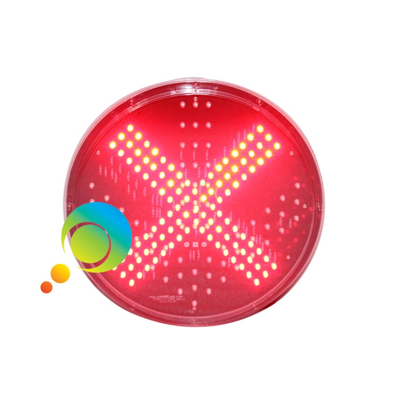 AC85-265V 300mm 12 inch red cross green arrow traf... – Vicedeal