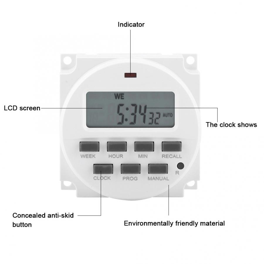 Digital Temporizador Digital Digital Electric Dura... – Grandado