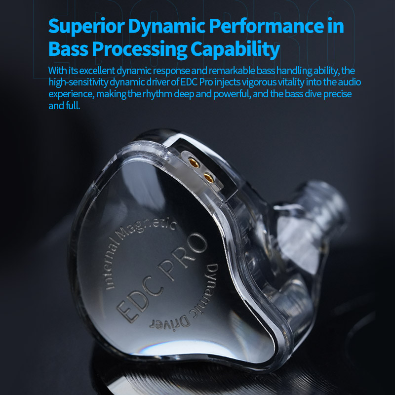 KZ EDC PRO upgraded high dynamic HIFI in ear inter... – Grandado