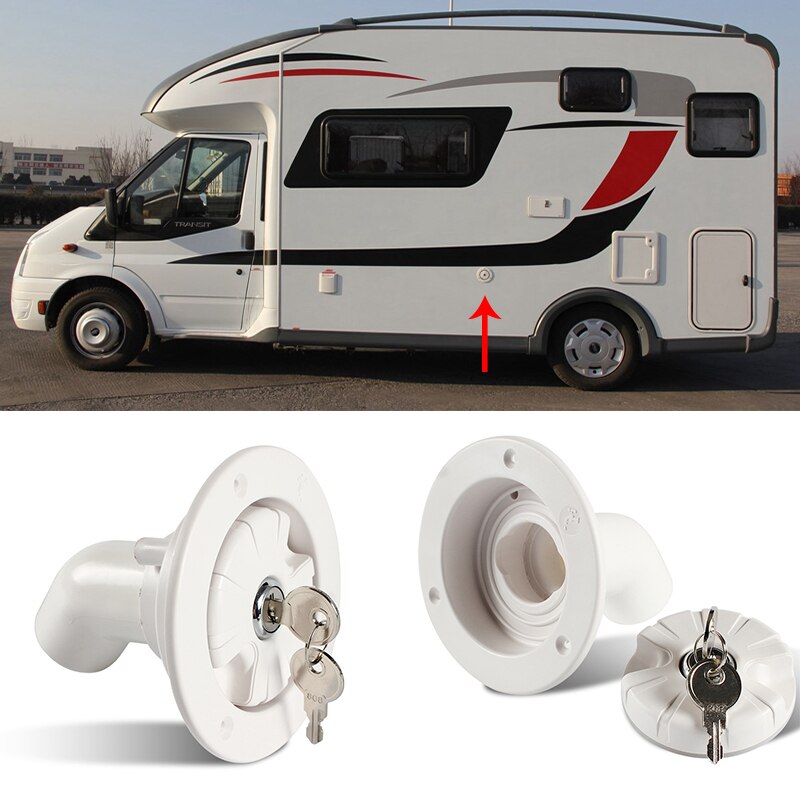 RV Camper Van Gravity Water Inlet Fresh Water Inle... – Vicedeal