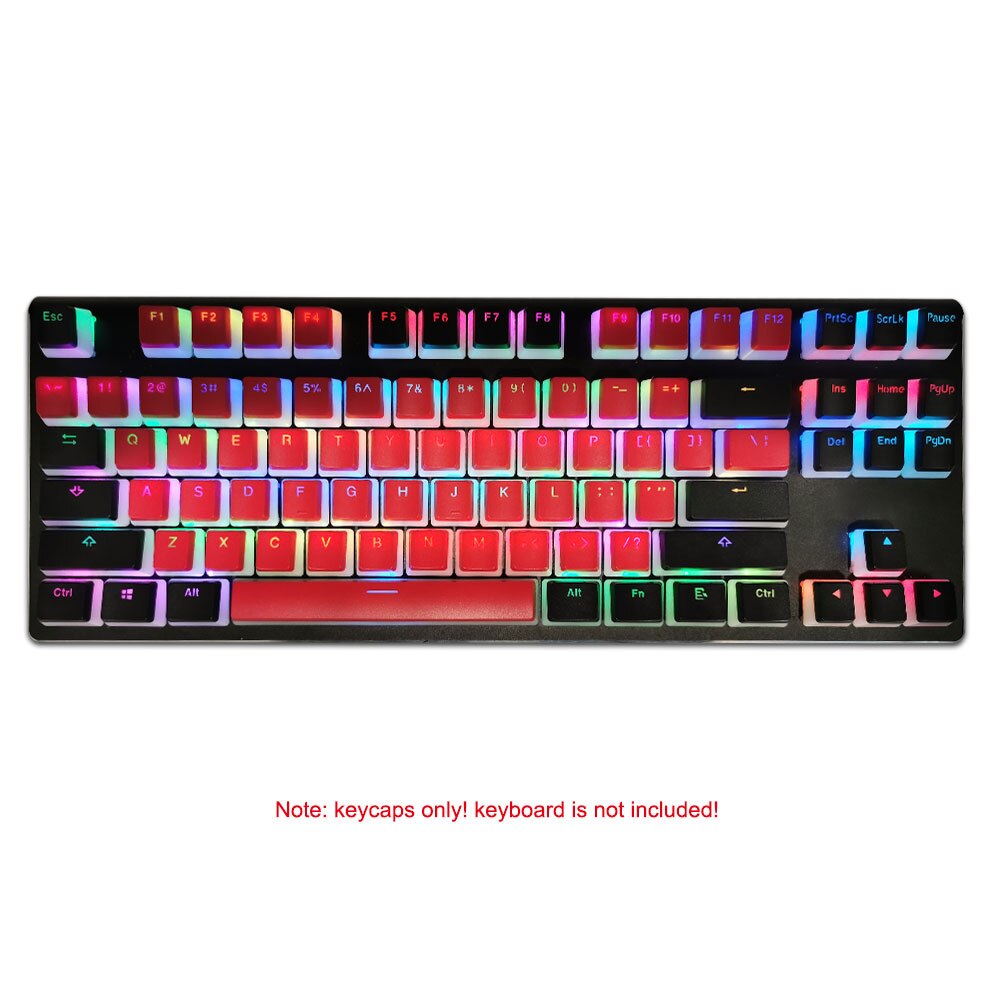 Pudding Keycaps Double Shot Backlit 104 Keycaps Se... – Grandado