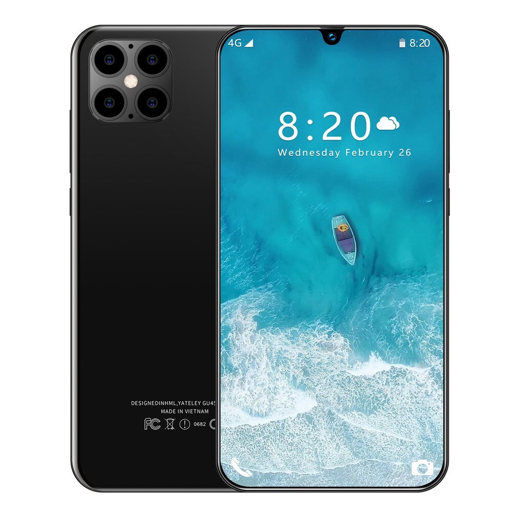 IP12 Smart 6,5 Inch HD Bildschirm 1GB 8GB 24MP Vor... – Vicedeal