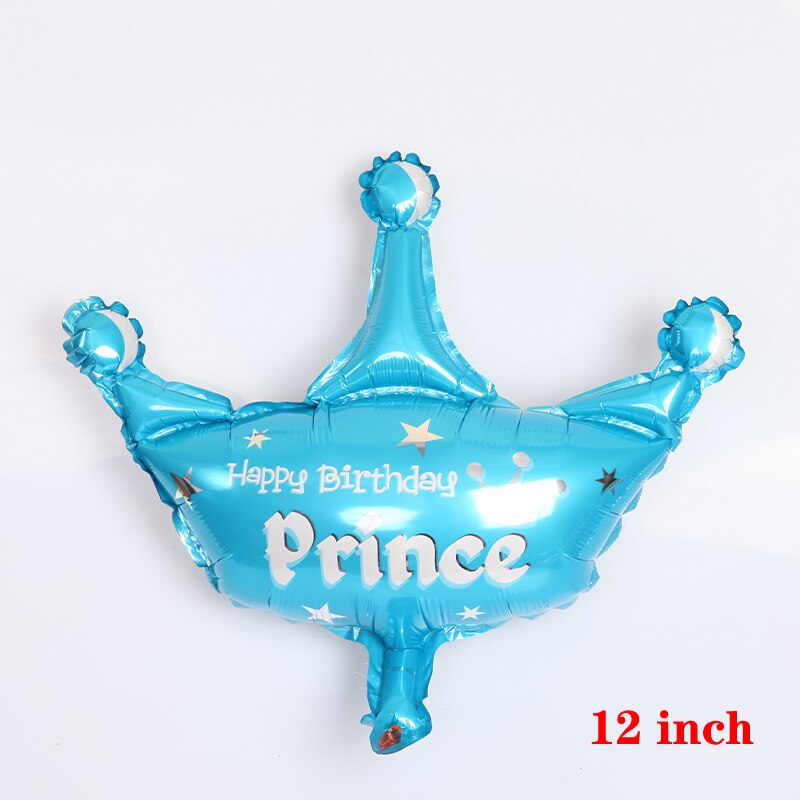 1pc large Princess Crown Balloon gold rose gold pi... – Grandado
