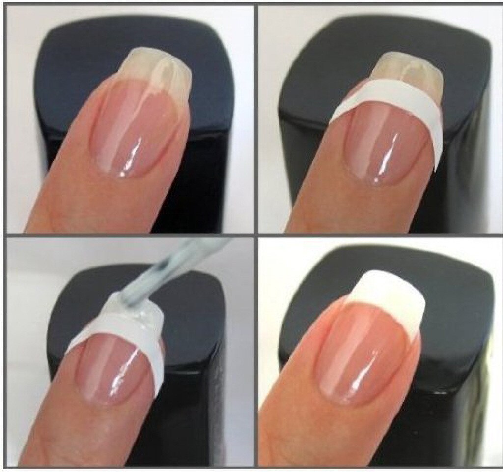 Nail Art Tip French Guide Moon Striping Tape Decor... – Grandado