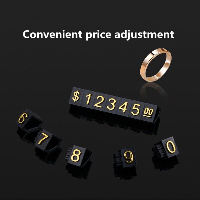 7*9mm Price Display Cube Adjustable Price Tag for ... – Grandado