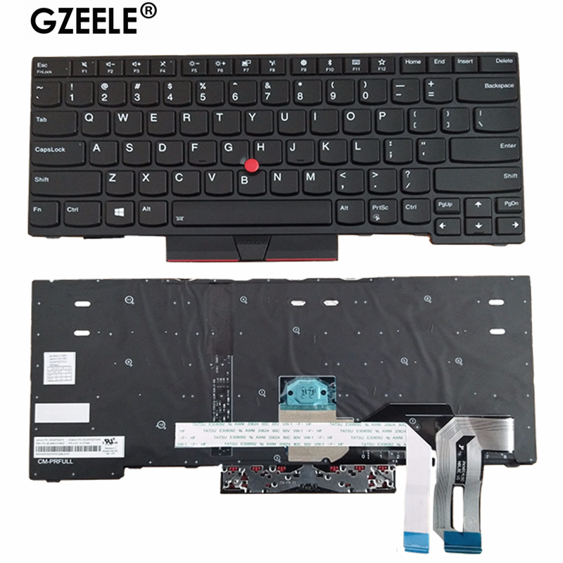 Backlit English keyboard for Lenovo Thinkpad E480 ... – Vicedeal