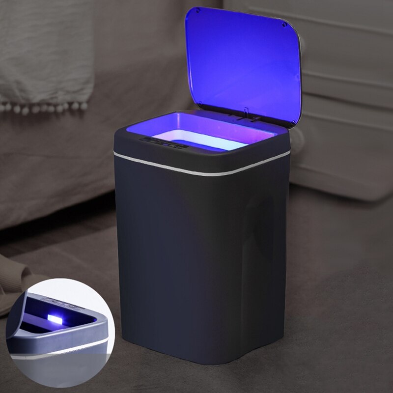 14L USB Charging Smart Trash Can Automatic Sensor ... – Grandado