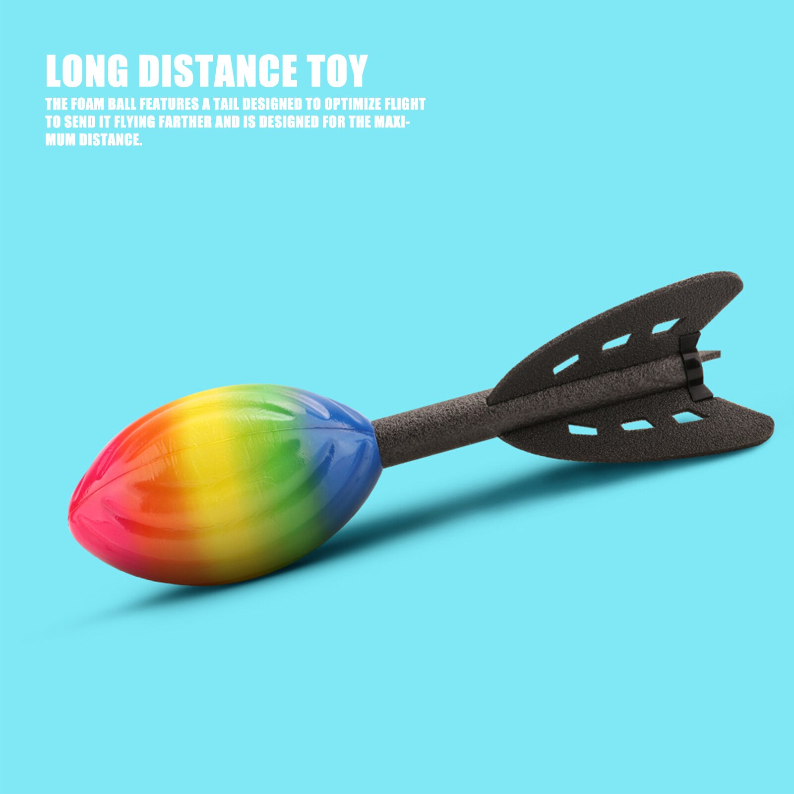 Kids Outdoor Fun Games PU Throw Rocket Darts Toys ... – Grandado