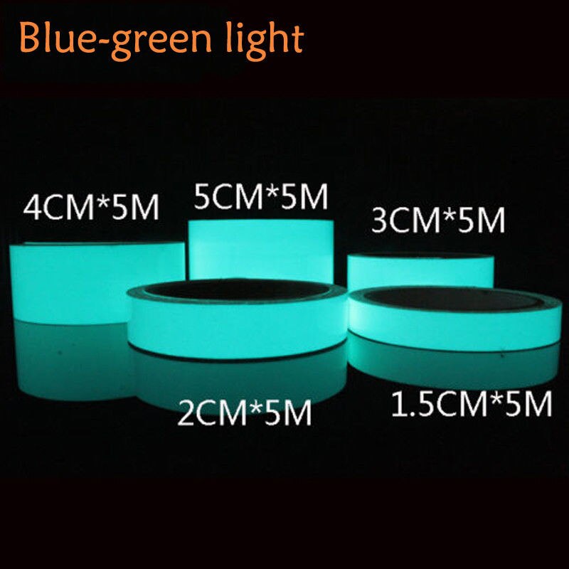 5M Luminous Tape Self Adhesive Glow In The Dark Wa... – Grandado