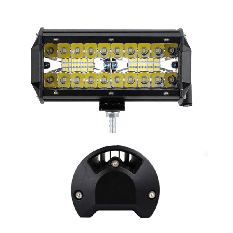 120W off-road vehicle work light bar spotlight car... – Grandado