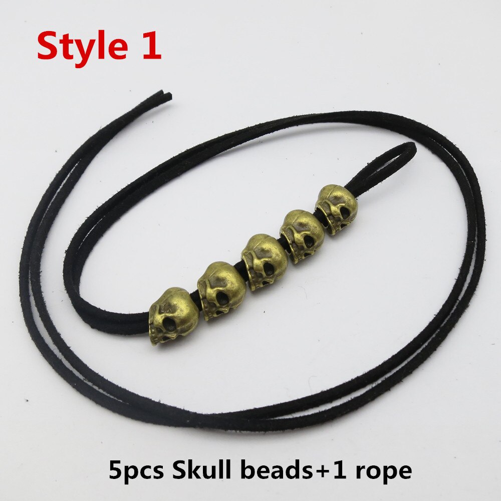 5pcs Small Skull metal Hair Braid Dread Dreadlock ... – Grandado