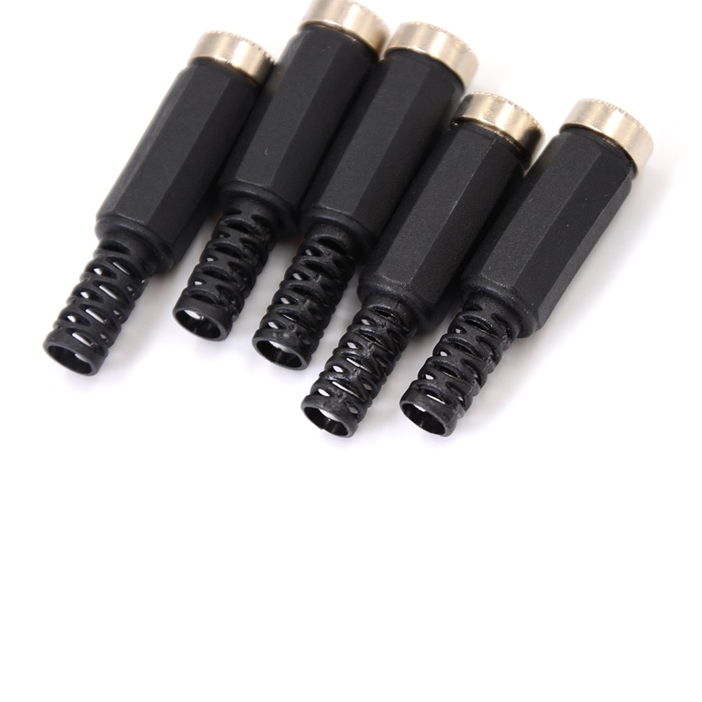 5 Pieces IMC 2.1mm x 5.5mm Female DC Power Socket Jack Connector ...