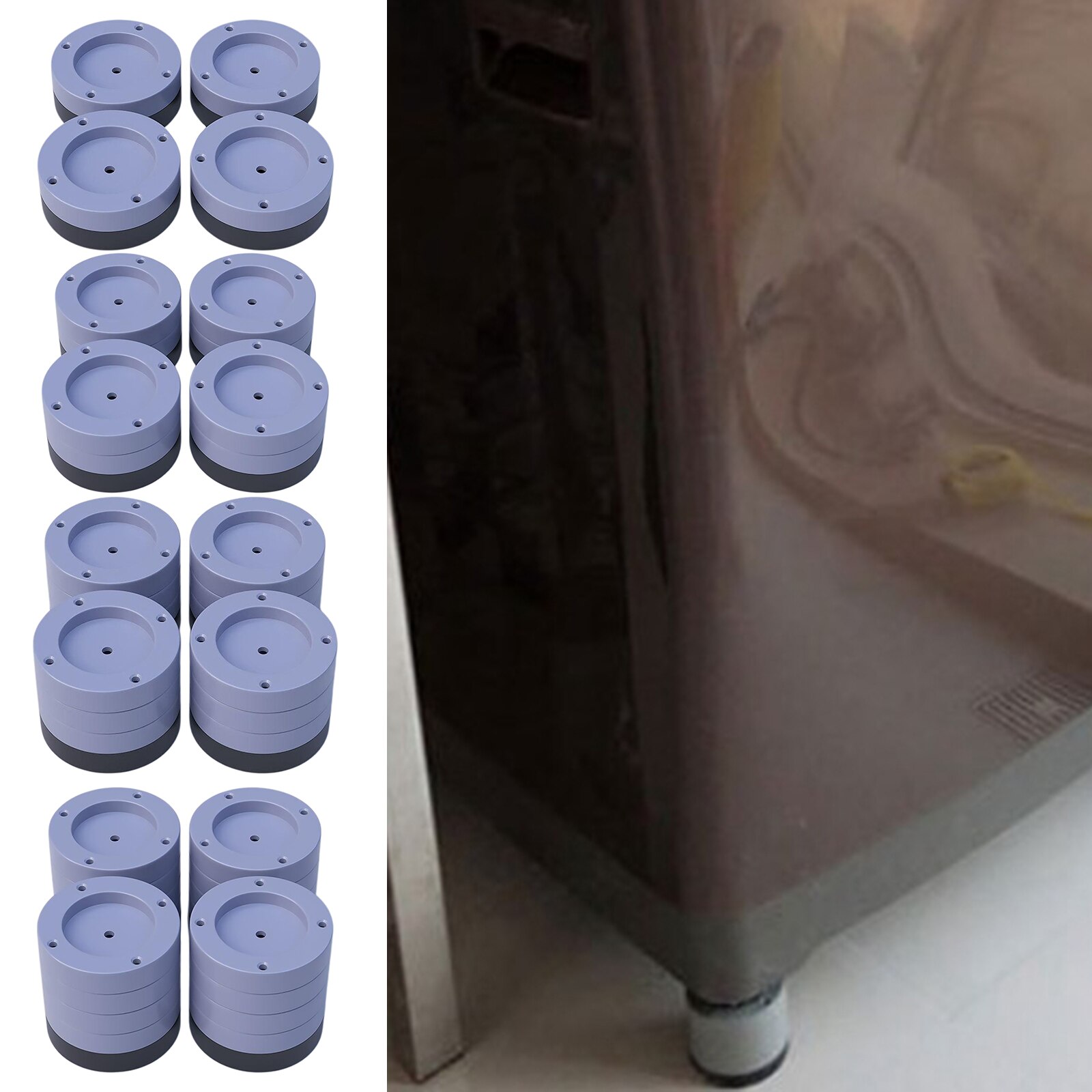 4x Rubber Anti Vibration Pads for Washing Machine ... – Grandado