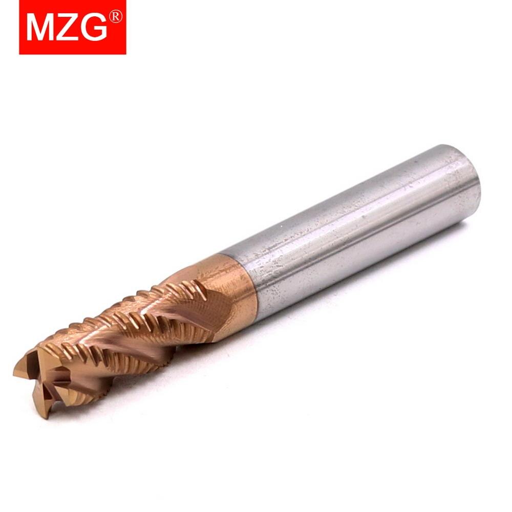 Mzg 1Pcs 4 Fluit Ruwe Endmill 4Mm 6Mm 8Mm Cnc Tool... – Grandado