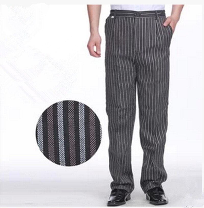 Newest hotel food service autumn Cook pants work p... – Grandado