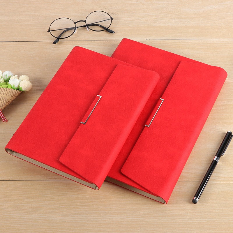 Binder Notebook PU Leather Bible Notepad Folder A5... – Grandado