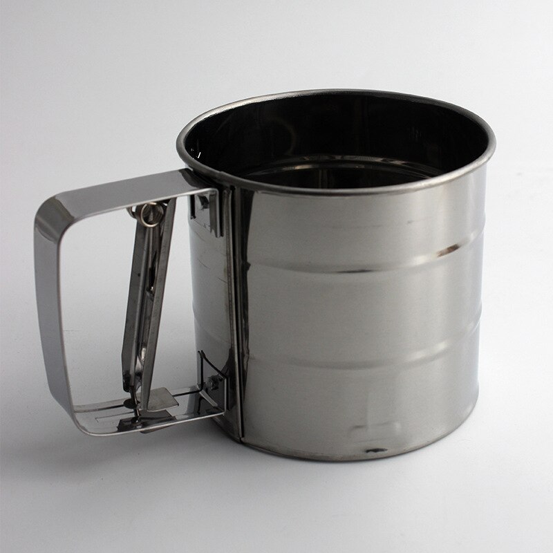 Stainless Steel Mesh Flour Sifter Mechanical Bakin... – Grandado