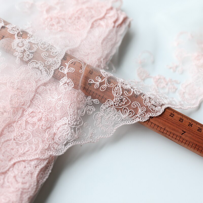 1 jaardi pehmeä norsunluu tylli kirjonta vauvan pi... – Grandado