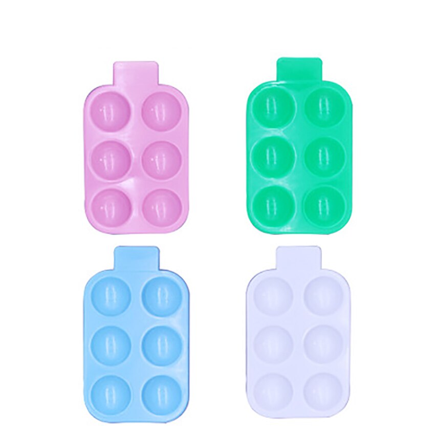 Circle Watercolor Painting Palette Plate 6 Grids P... – Vicedeal