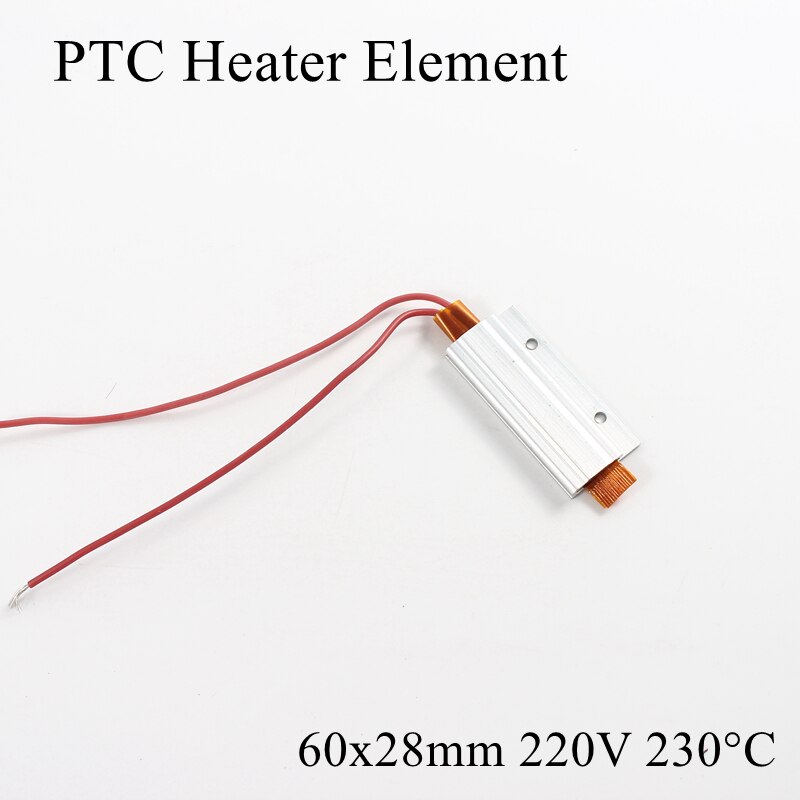 60x28mm 220V 230 Graden Celsius Aluminium PTC Verw... – Grandado