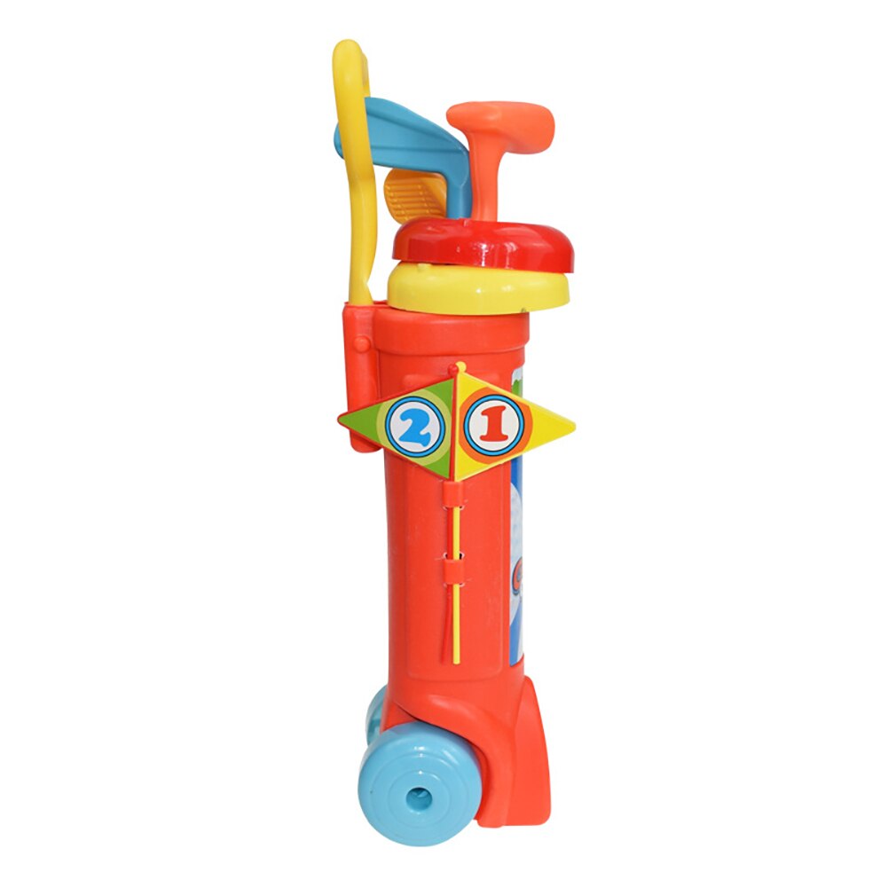 Kids Golf Set Plastic Mini Putter Club Caddy Balls... – Vicedeal