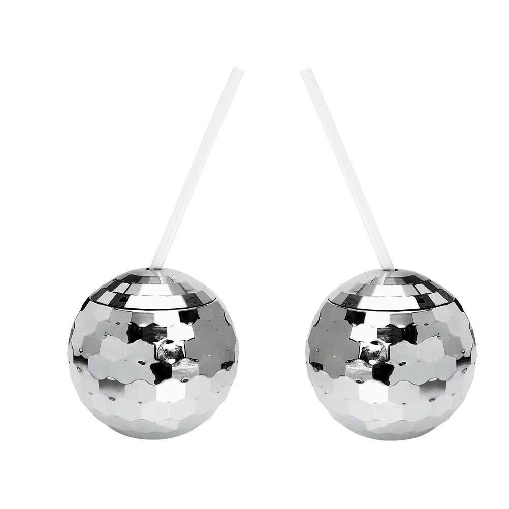 2pcs Disco Ball-shaped Cup Flash Ball-shaped Cockt... – Vicedeal