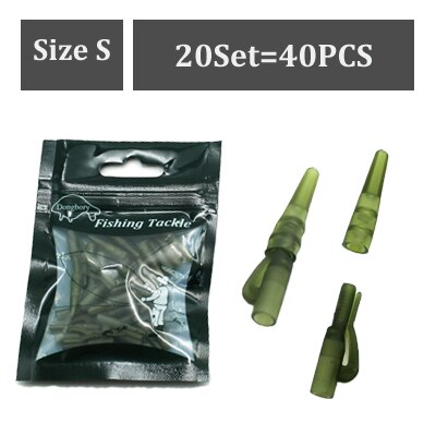 20Set=40PCS Carp Fishing Accessories Tail Rubber C... – Vicedeal