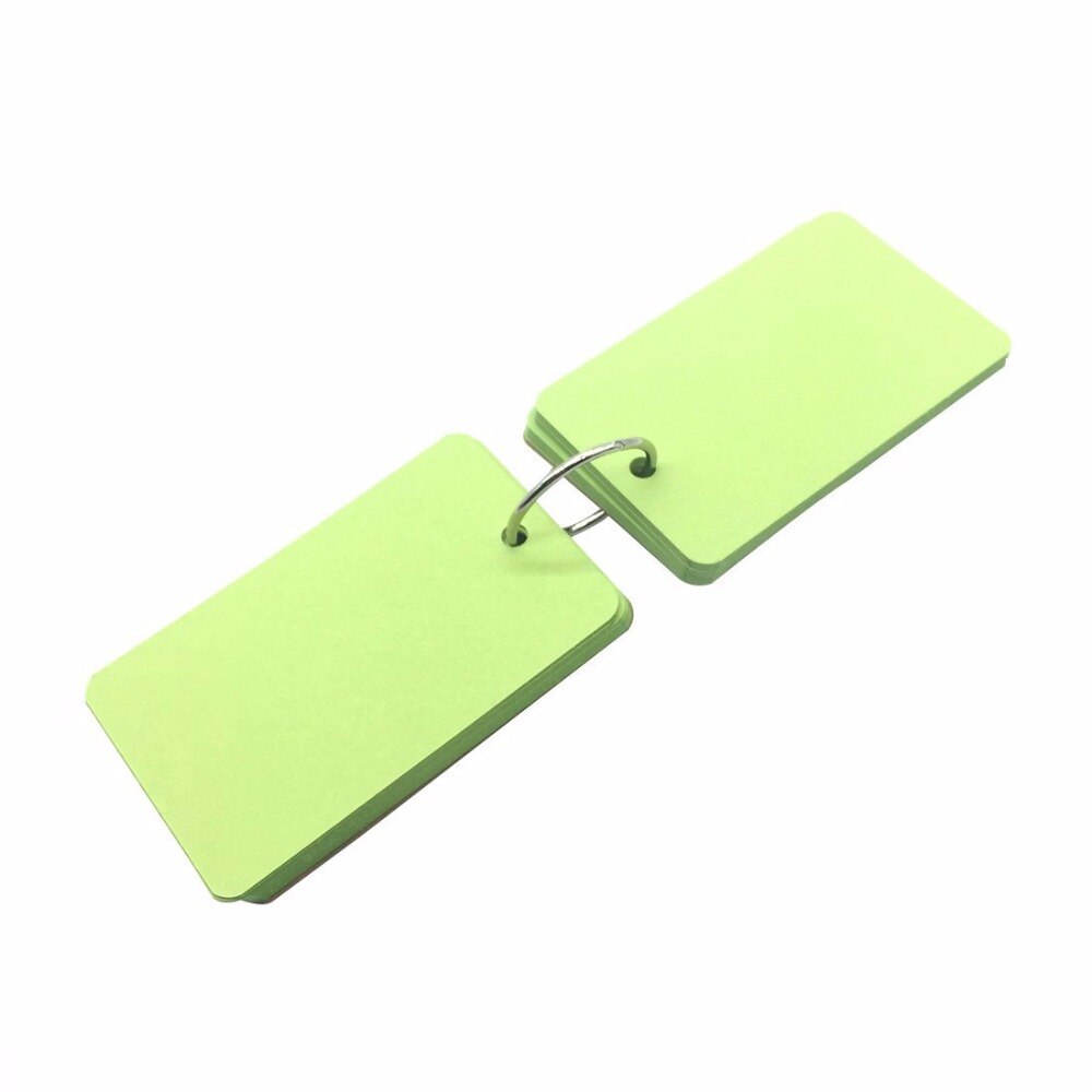 small 50 Unruled Blank Pages Notepad Word Cards, B... – Vicedeal