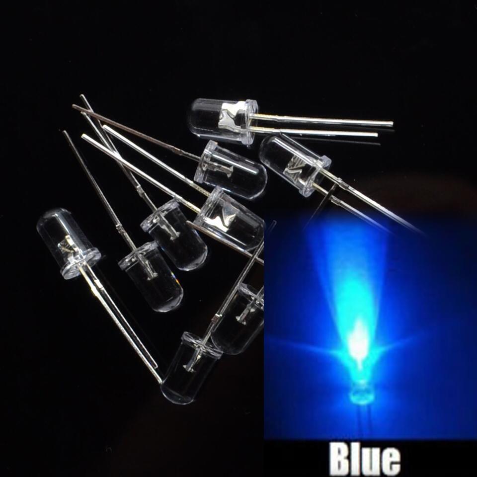 100pcs/ 5mm Round Super Bright Blue LED light Diod... – Vicedeal